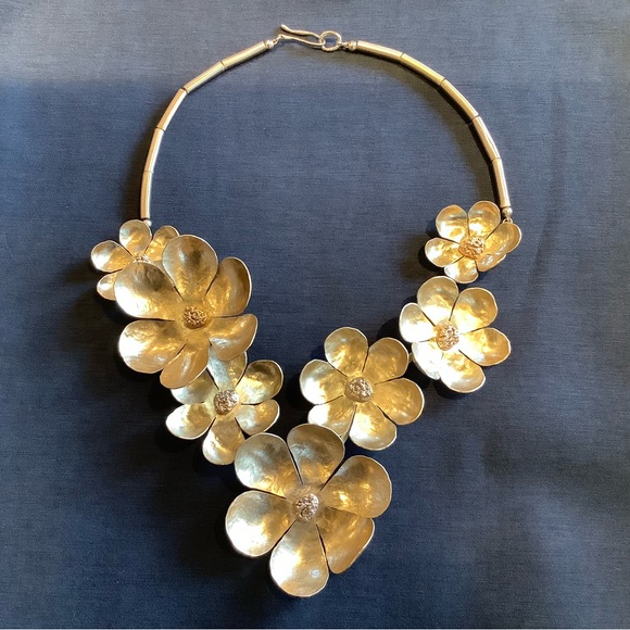 Julie Cohn | Jewelry | Julie Cohn Poppy Necklace Bronze | Poshmark